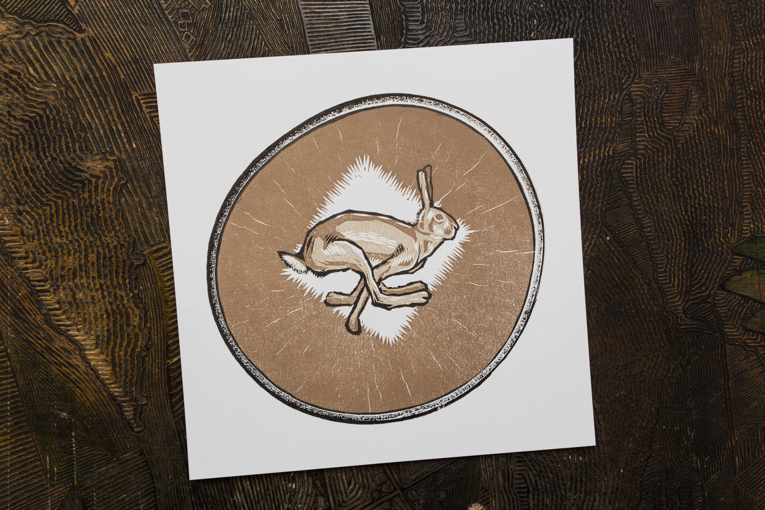 Stanley Leonard Studio: Woodcut Relief Prints