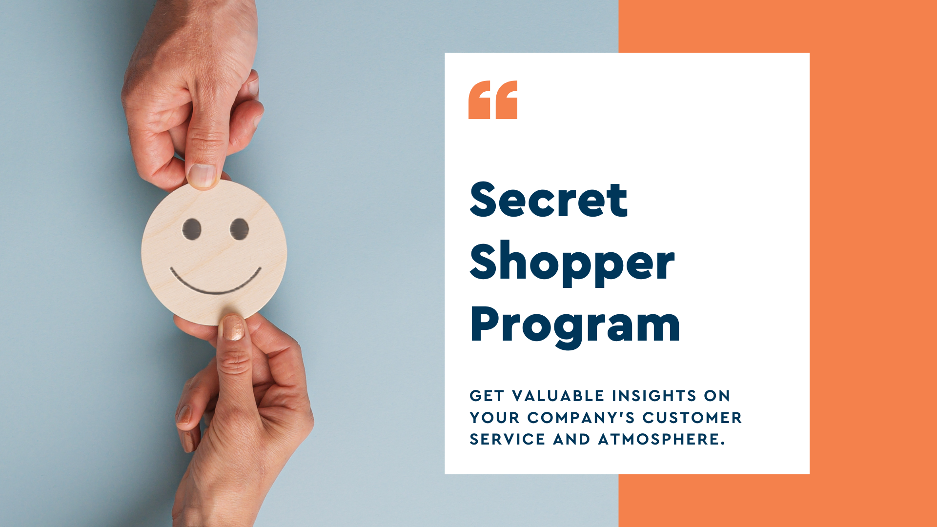 Secret Shopper Program — Downtown Brookings