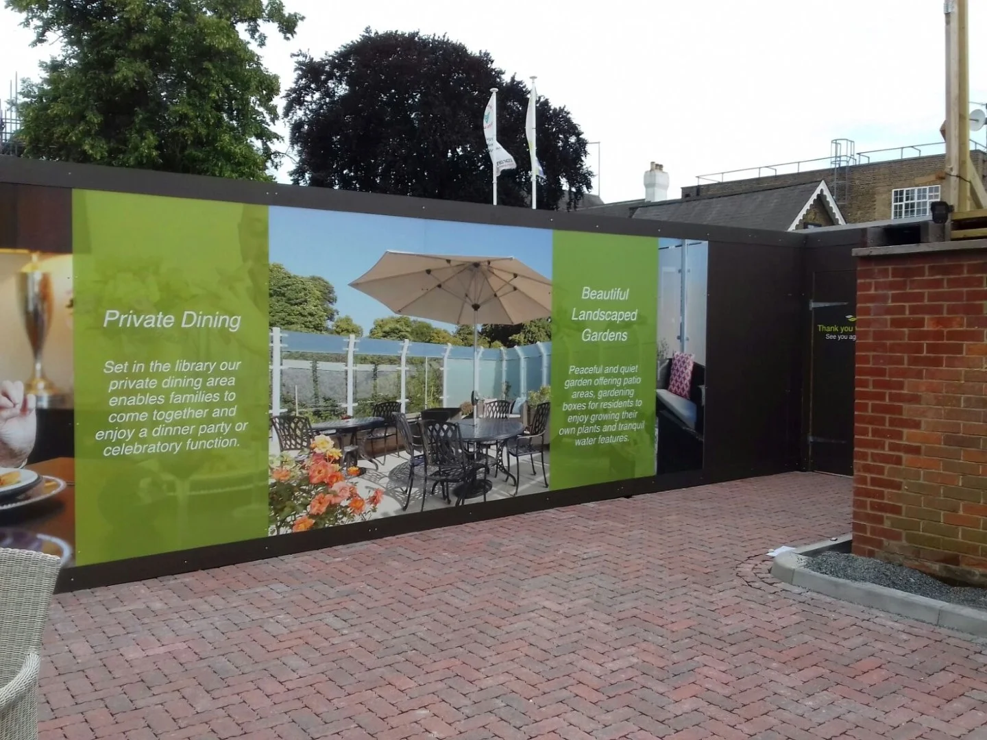 Printed Site Hoarding | Hoarding Printing | Site Hoarding Graphics | MJCP