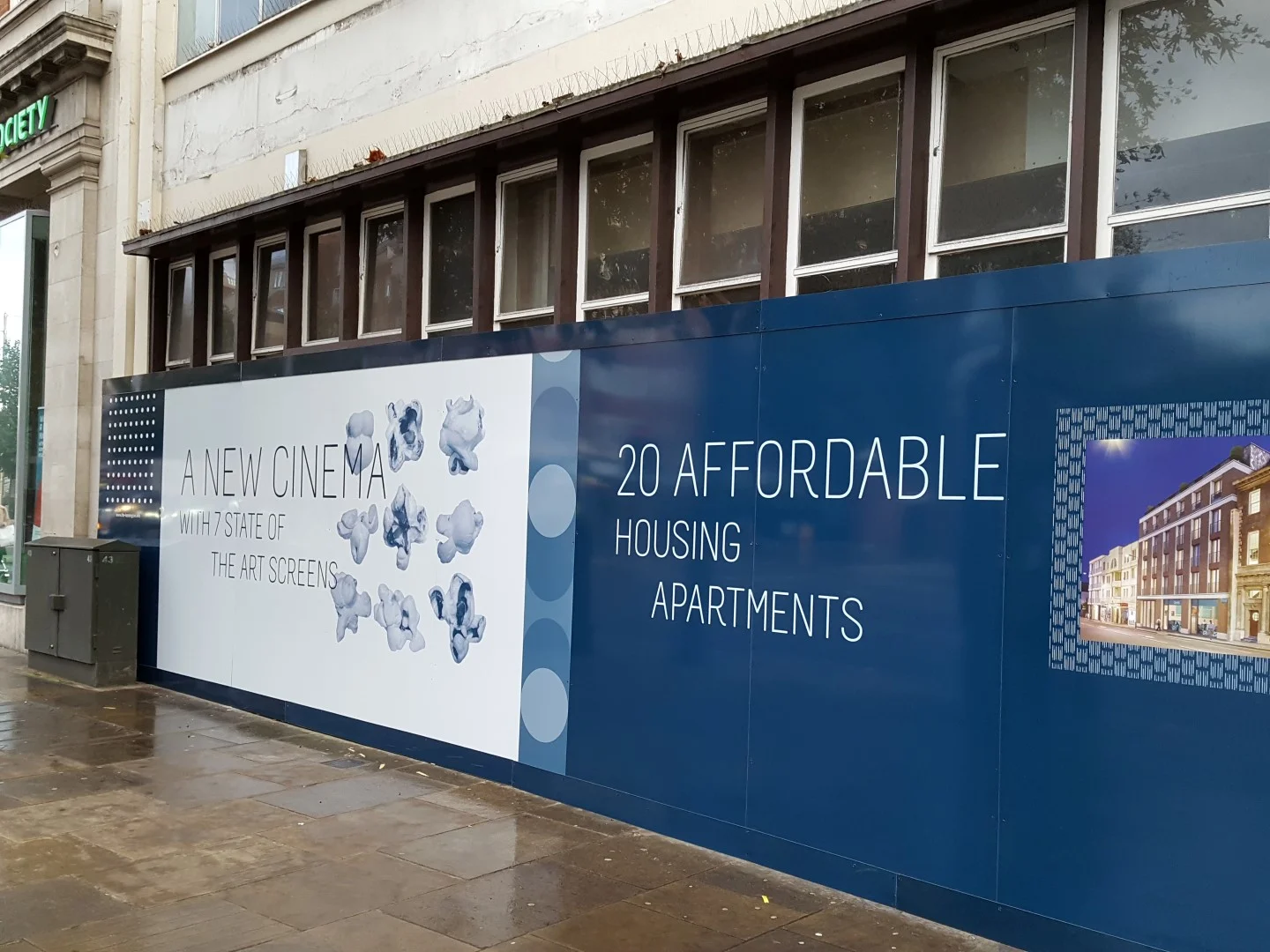 Printed Site Hoarding | Hoarding Printing | Site Hoarding Graphics | MJCP