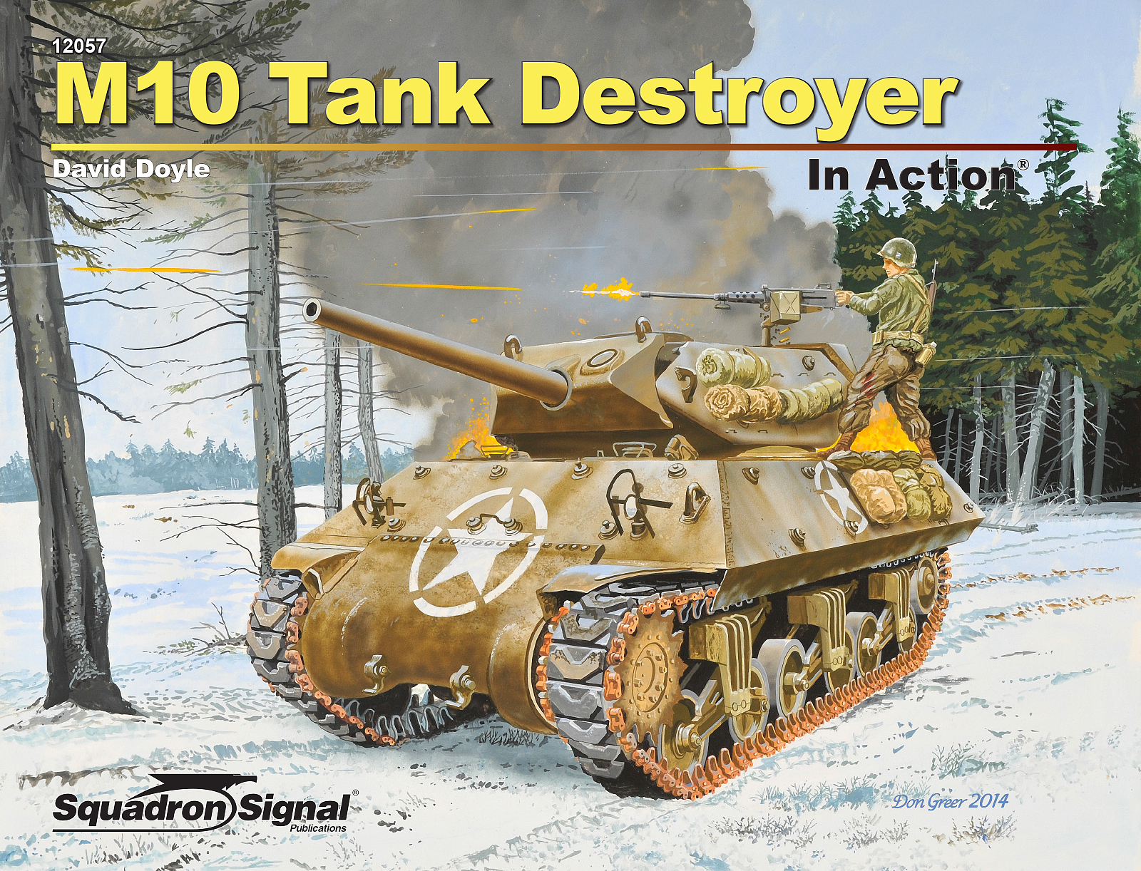 M10 Tank Destroyer in Action SS12057 — David Doyle Books