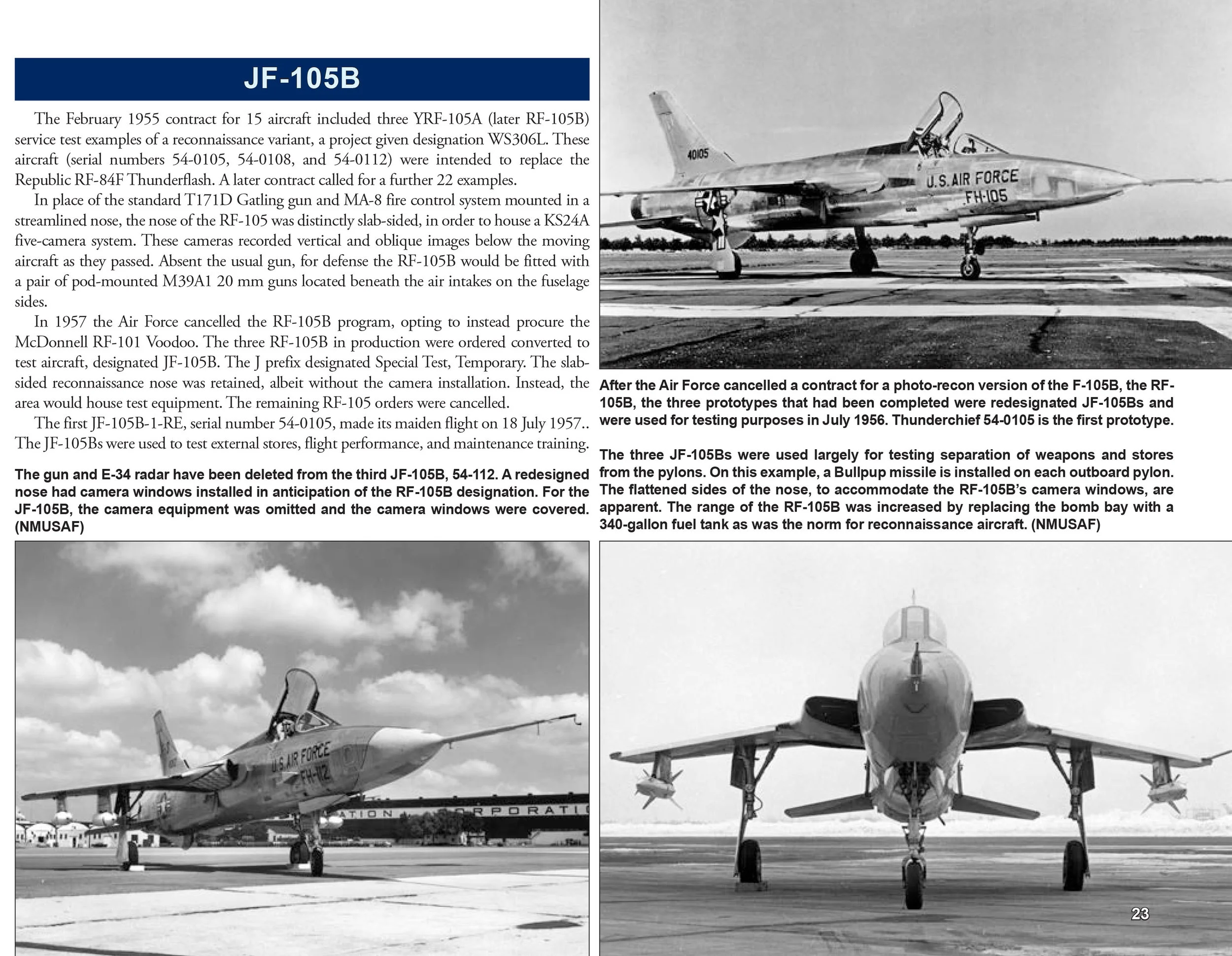 F-105 Thunderchief in Action (SS10241) — David Doyle Books