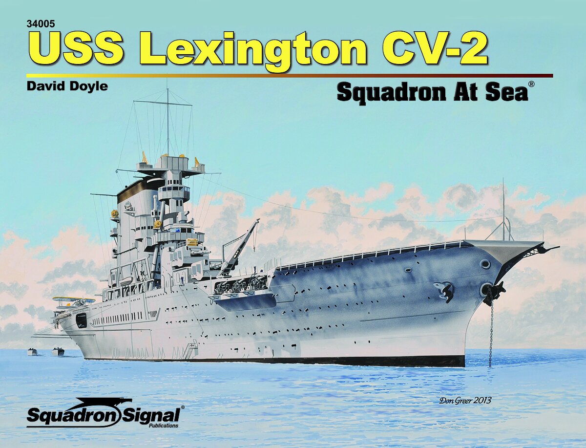 USS Lexington (CV 2) : From the 1920s to the Battle of Coral Sea in ...