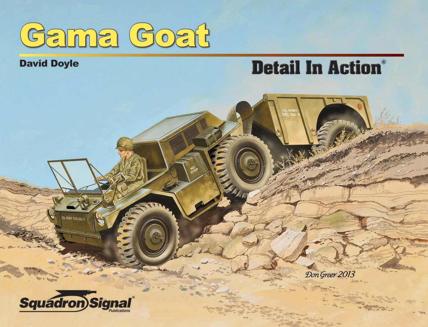 M561 Gama Goat Detail in Action — David Doyle Books