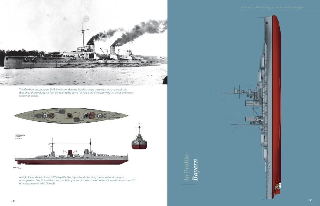 German Battleships 1914–18 (1): Deutschland, Nassau and Helgoland ...