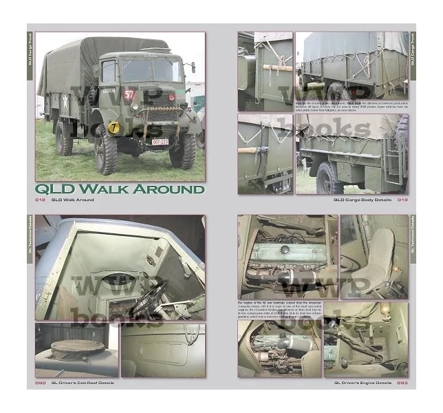 Bedford QL Trucks in Detail Red 084 — David Doyle Books