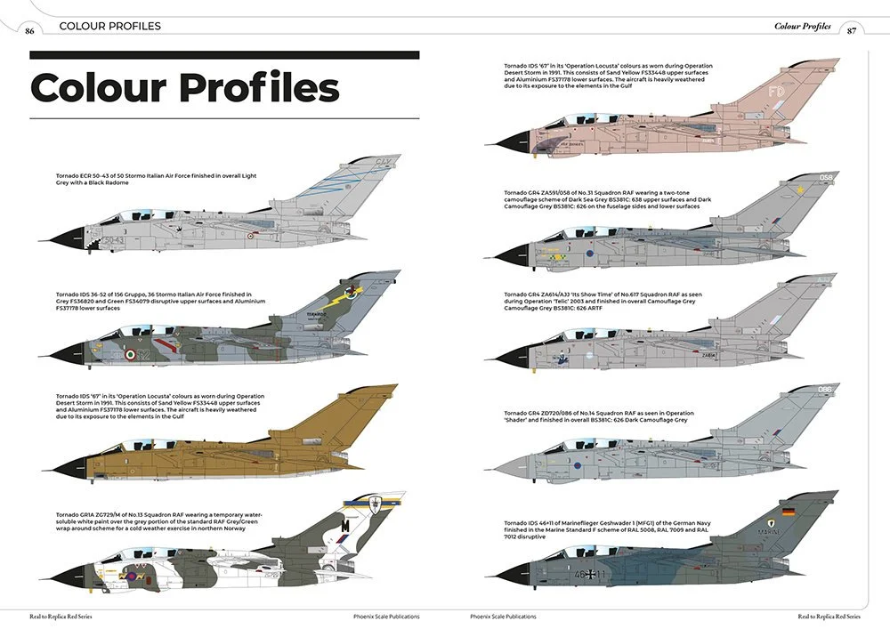 F-4 Phantom RAF/RN Real to Replica White series 5 — David Doyle Books