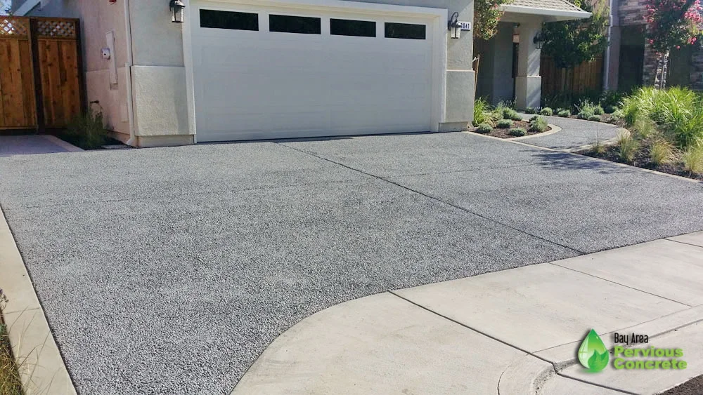 Residential Driveways Using Pervious Concrete - Mother Nature Approved ...