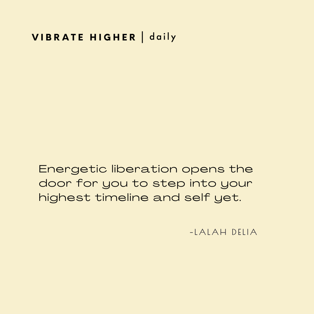 Energetic Liberation: Class — Vibrate Higher Daily