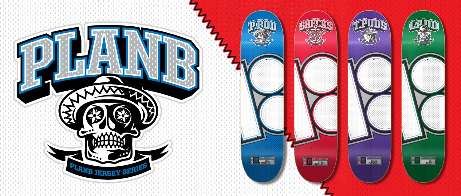 Skateboarding Logos Plan B