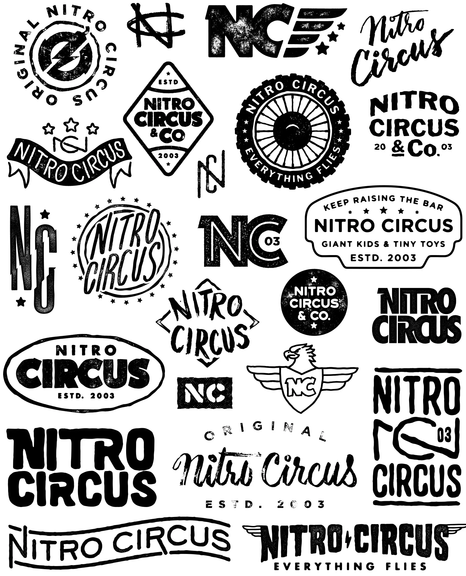 Nitro Circus Logo Vector