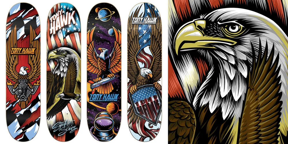 Tony Hawk Bird Logo