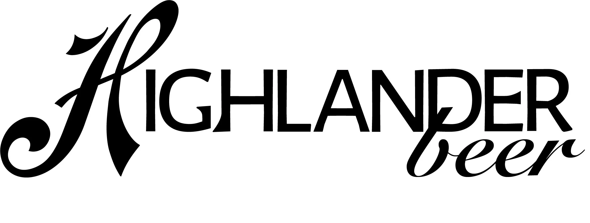 Food + Beverage Menus — Highlander Beer