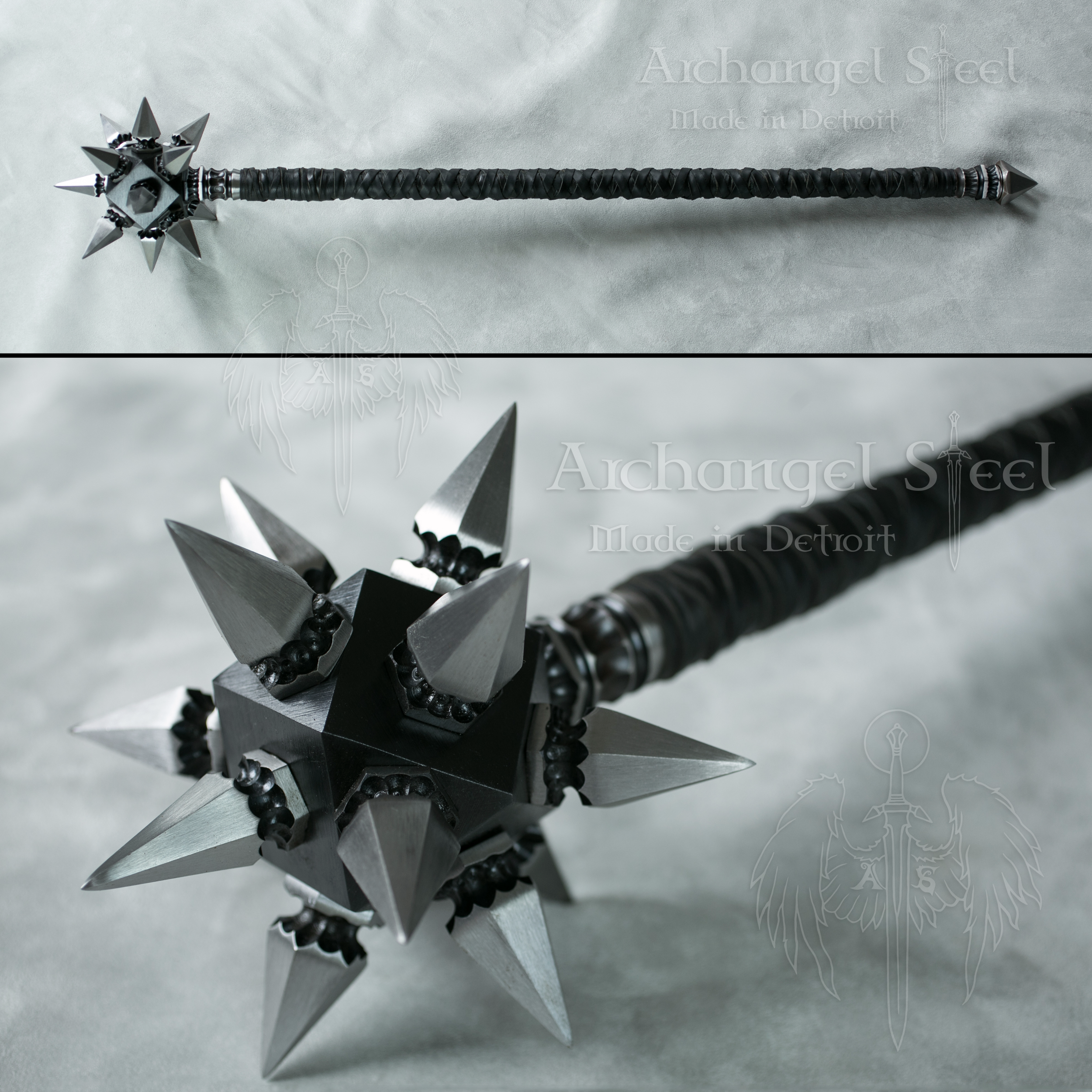 Archangel Steel Morningstars & Maces, Designed & Handcrafted in Detroit ...