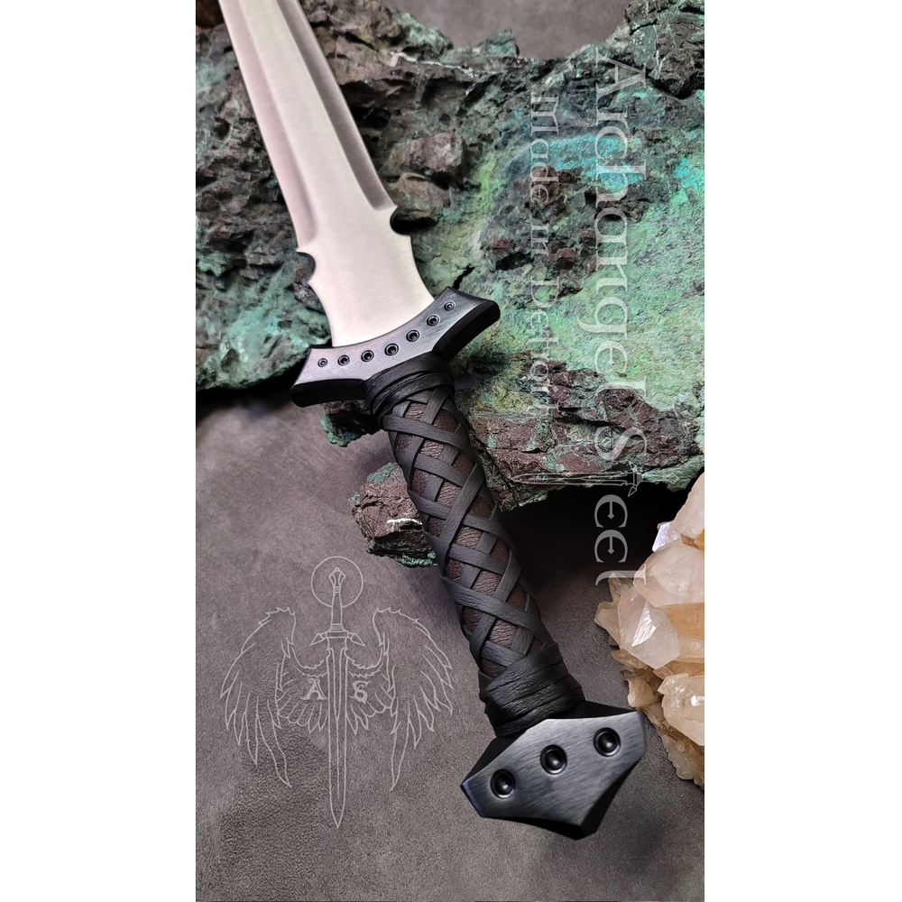 Viking Dagger Steel Seax Viking Dagger With Sheath