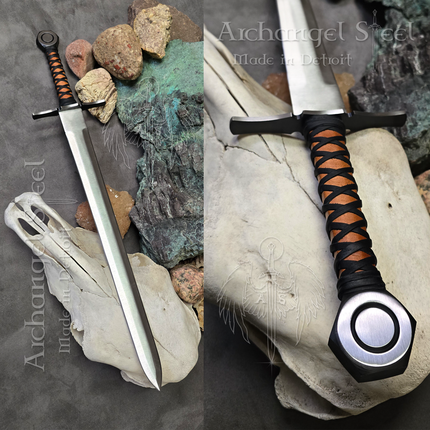 Archangel Steel Swords, Designed & Handcrafted in Detroit, Michigan ...