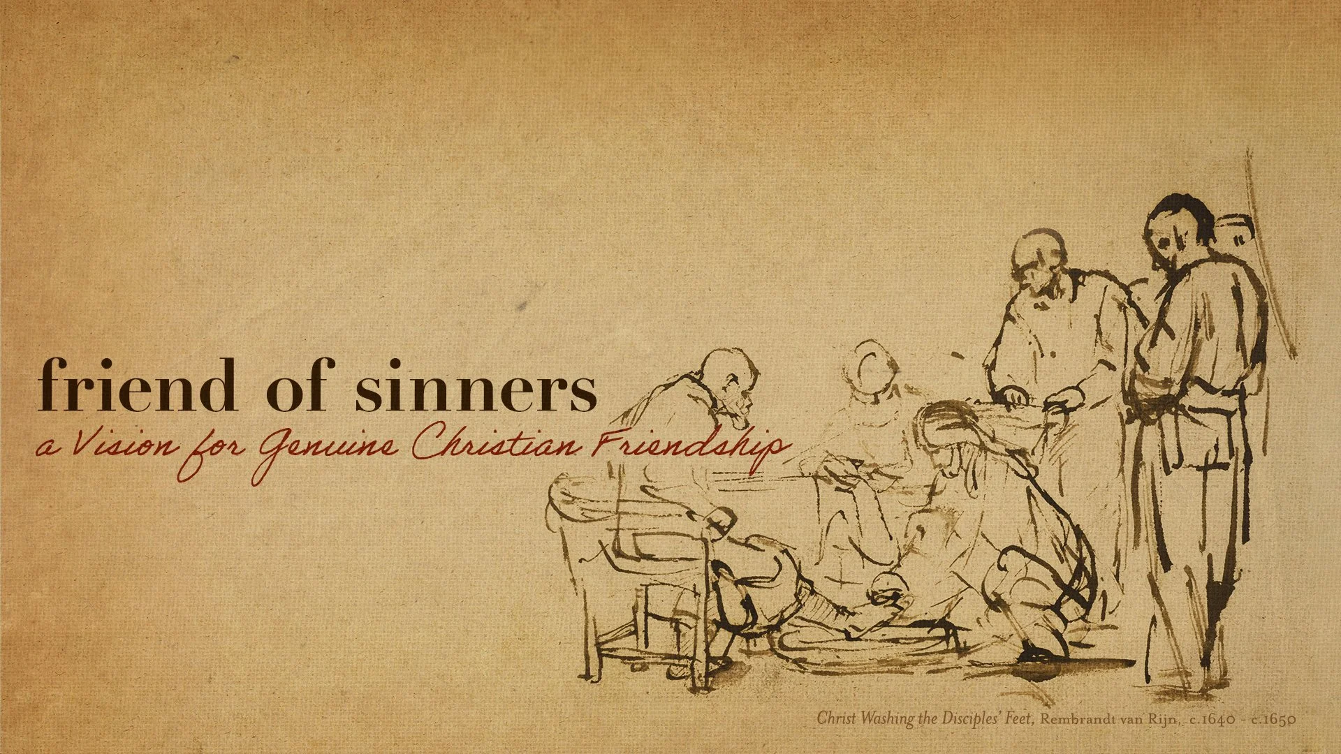 Friend of Sinners: A Vision for Genuine Christian Friendship — Iron ...