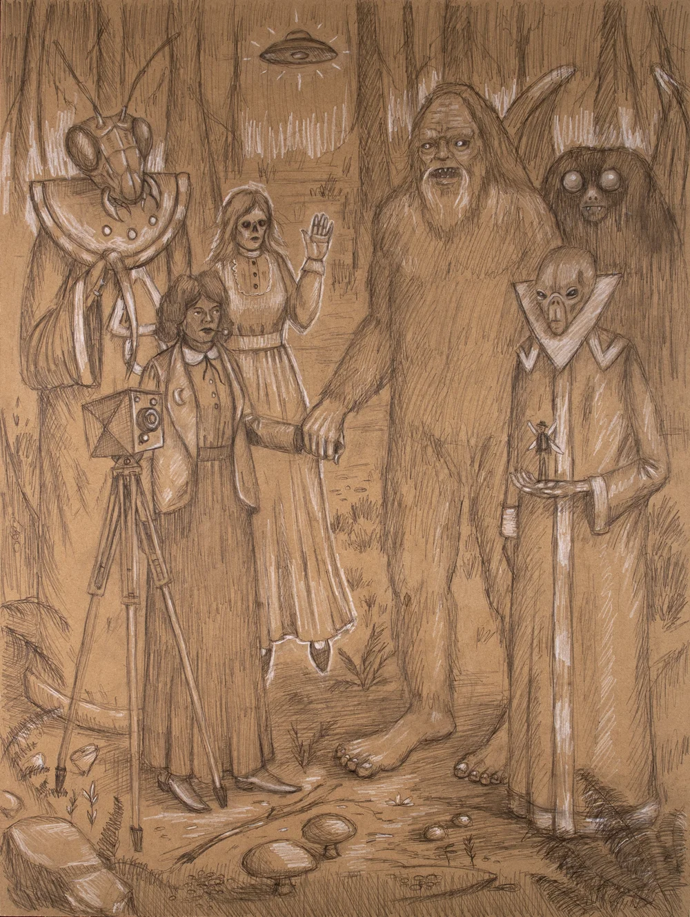 Mark Rogers Art - Spooky Paranormal Oil Paintings, Prints and Stickers ...