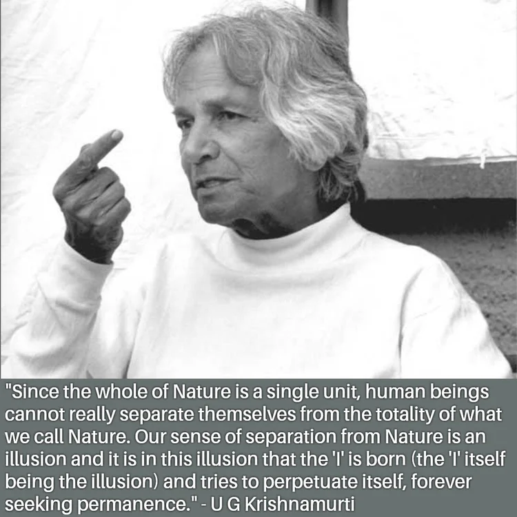 An Introduction to UG Krishnamurti | Heart of Yoga