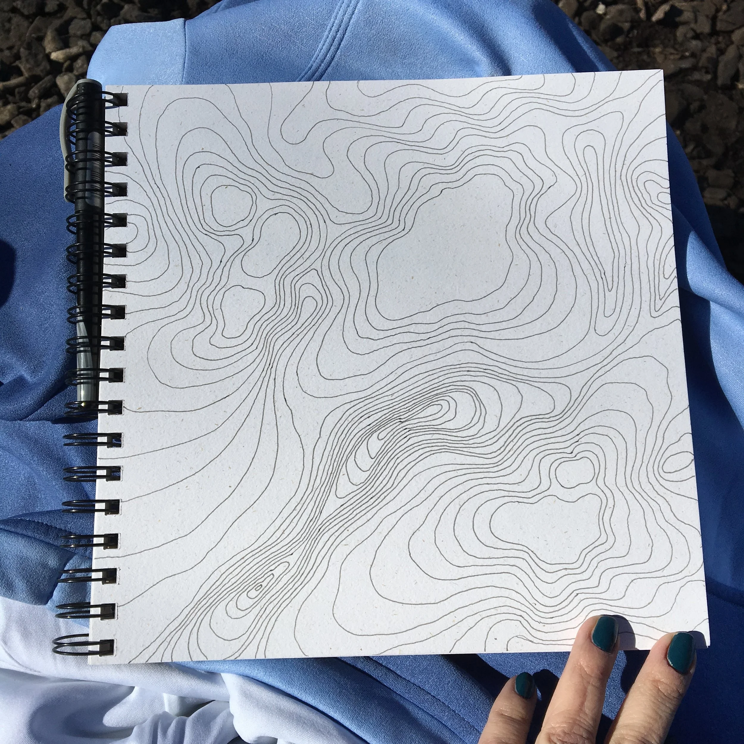 heidi horchler — Ripples Coloring Page + Free Download