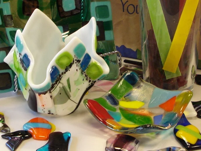 Glass Fusing - Paint Away! at the Redmond Town Center