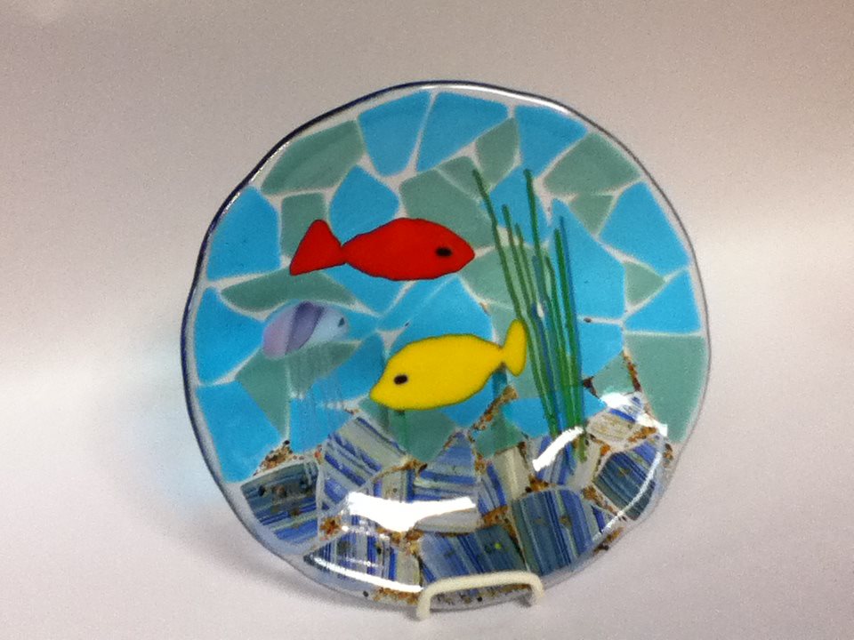 Glass Fusing - Paint Away! at the Redmond Town Center