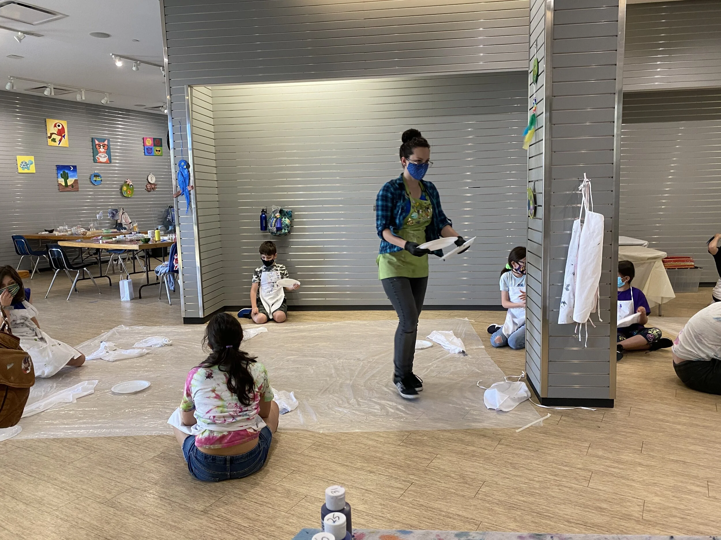 Kid's Summer Art Camp - Paint Away! at the Redmond Town Center