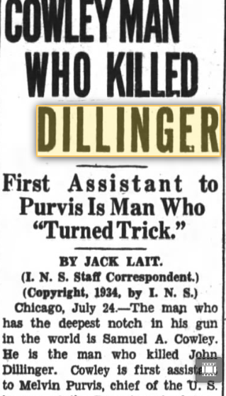 Agent Statements: What Happened At The Biograph?