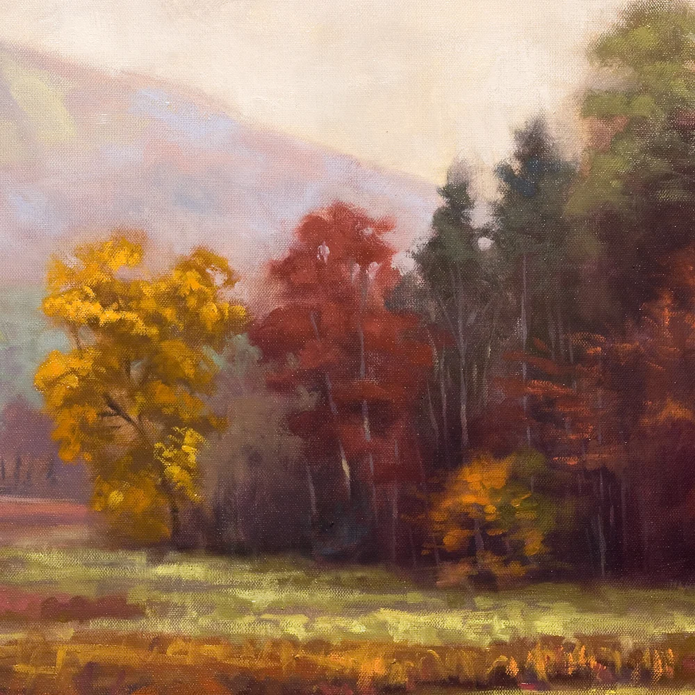 Fall Landscape Oil Painting