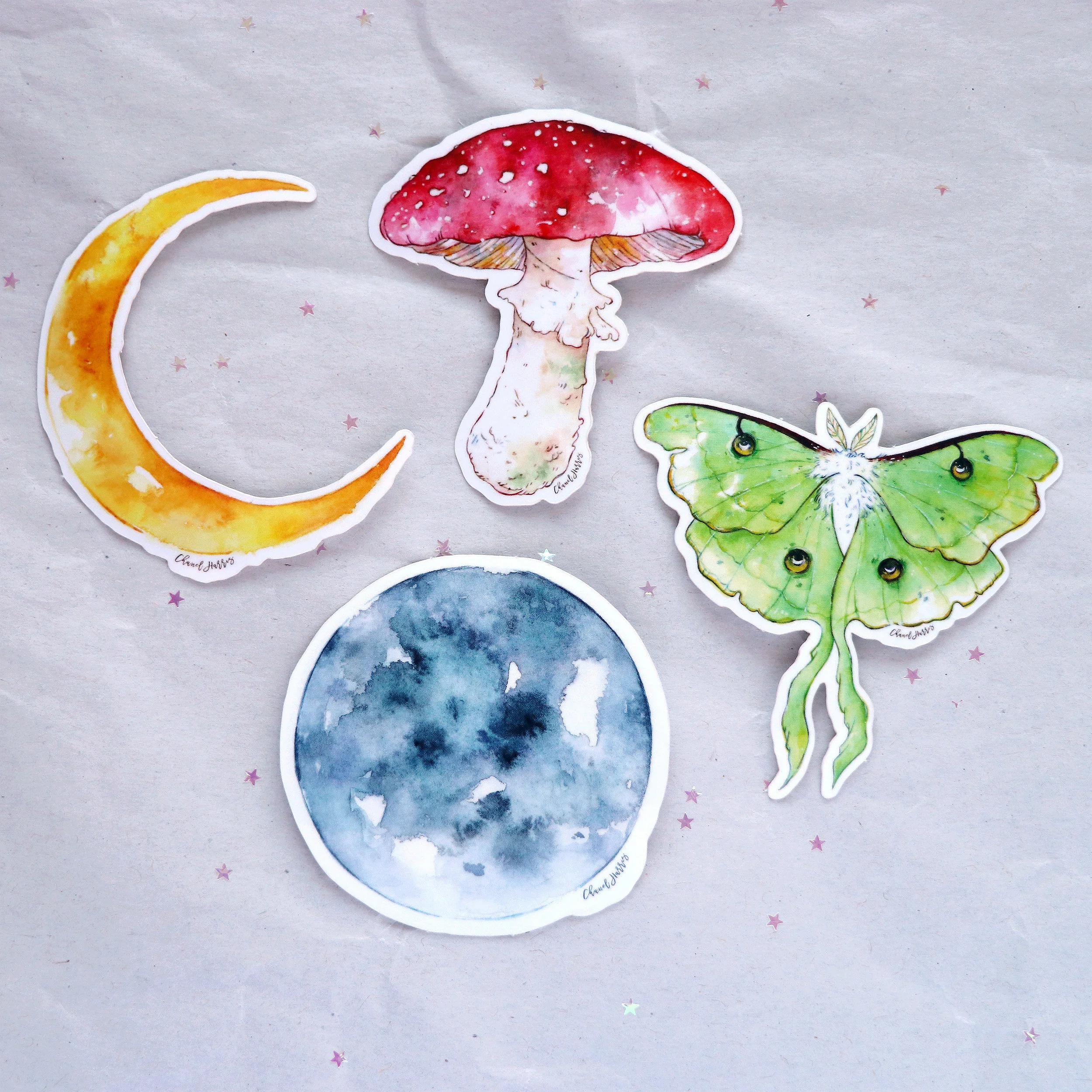 Nature Sticker Pack — Chanel Harris