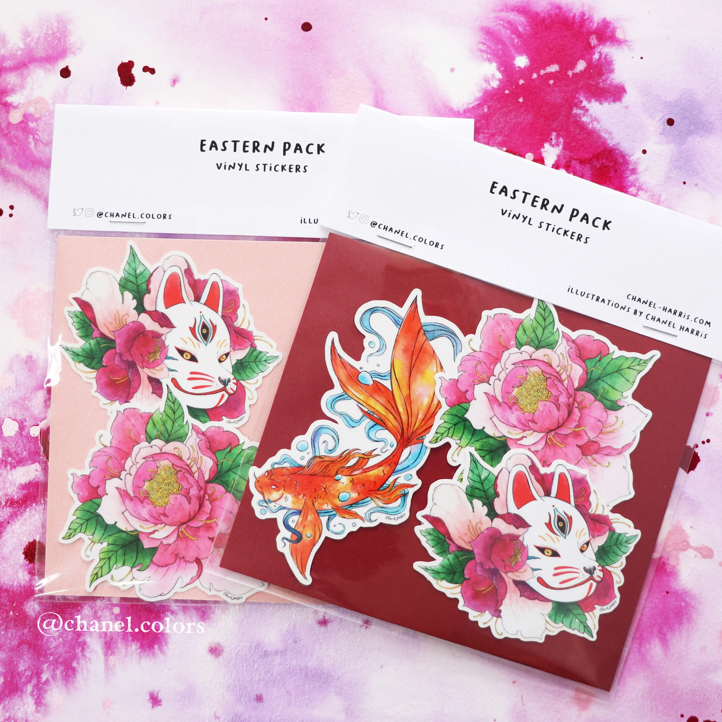 Eastern Sticker Pack — Chanel Harris