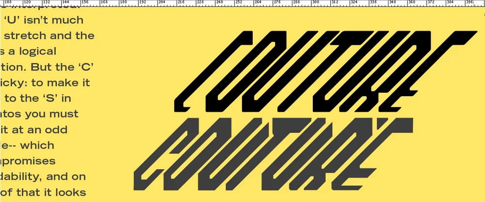 How I created the Jalopnik Lancia Stratos typeface — McCauley Creative