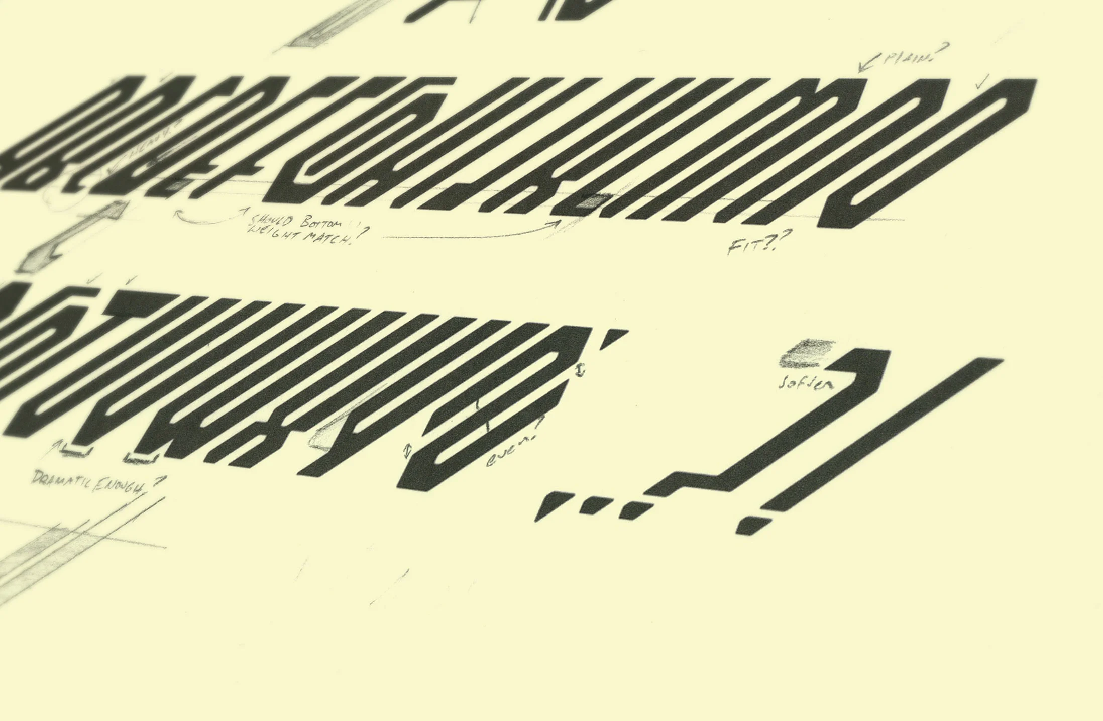 How I created the Jalopnik Lancia Stratos typeface — McCauley Creative