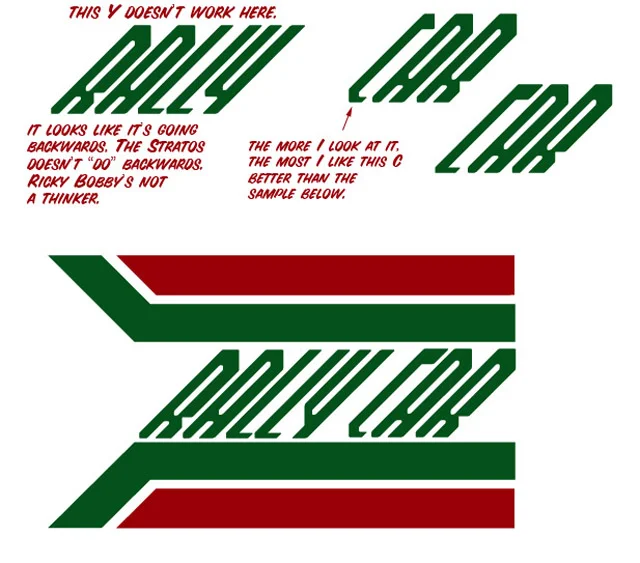How I created the Jalopnik Lancia Stratos typeface — McCauley Creative