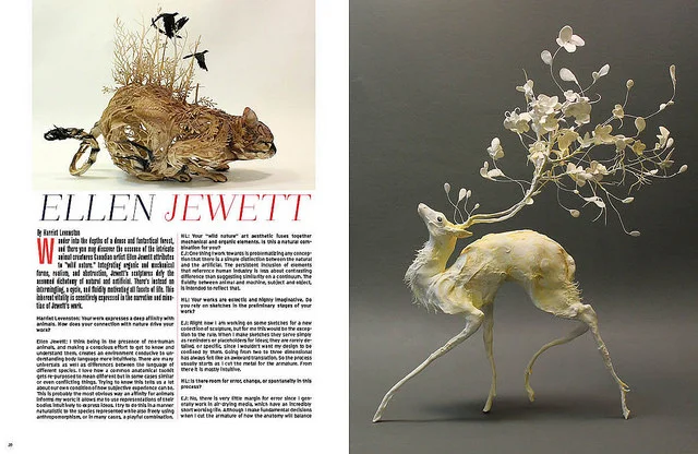 Statement and Press — Ellen Jewett Sculpture