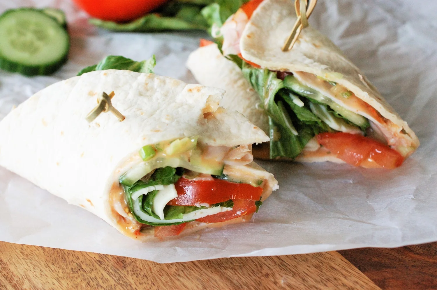 Smoked Turkey Wrap with Chipotle Aioli Recipe — Cherchies Blog