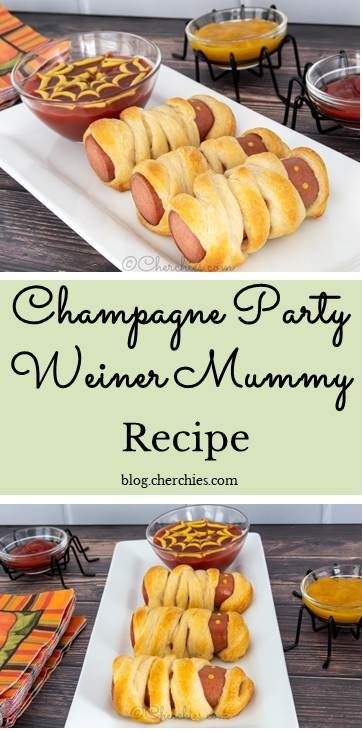 Champagne Party Weiner Mummy Recipe — Cherchies Blog