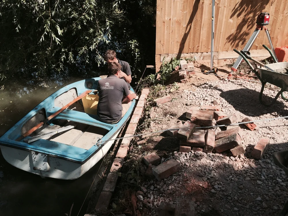 A new way of walling... — Charles Hoare landscape & garden services