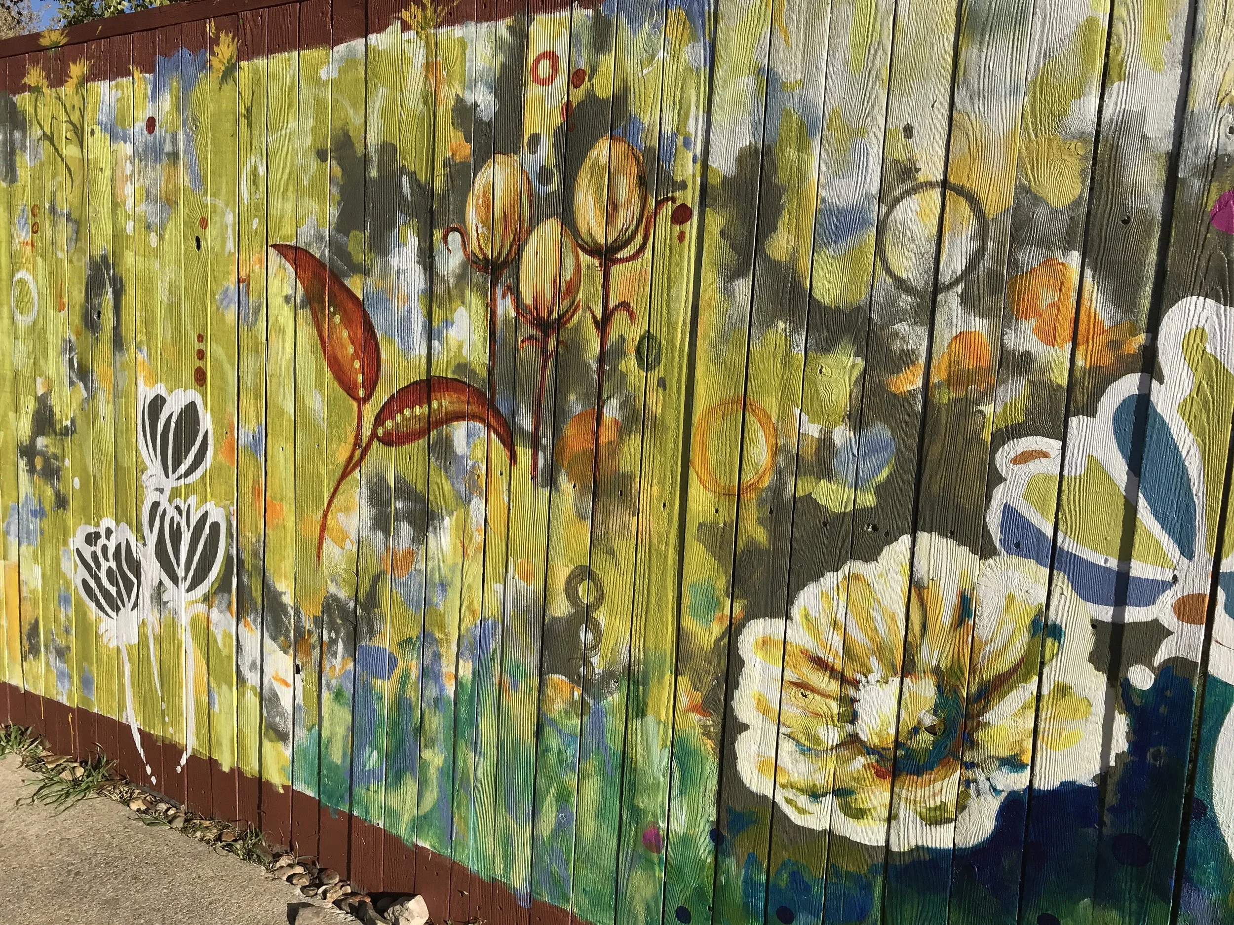 Wonderland Mural | Boulder CO — Catherine Pistone, figurative ...