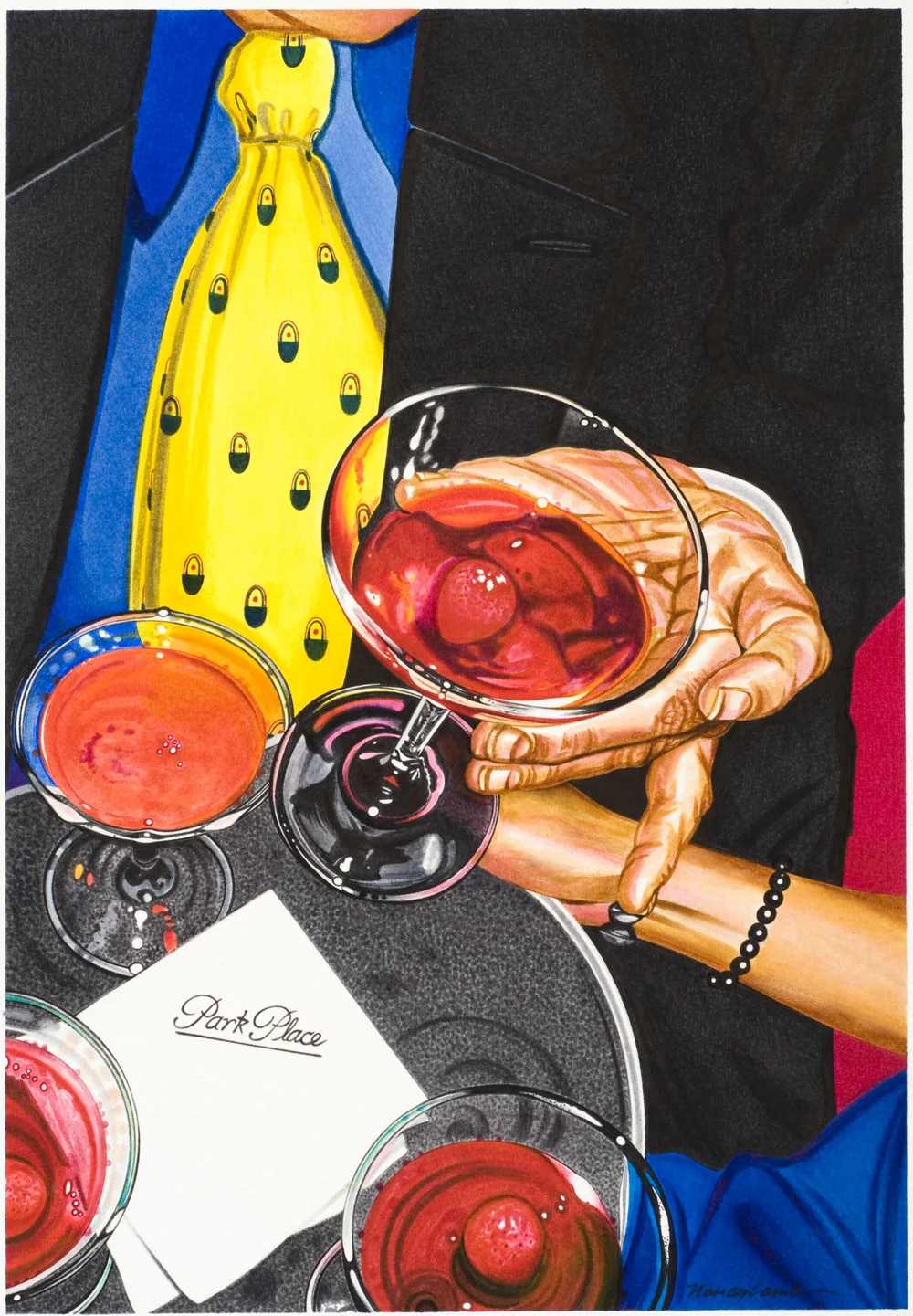 Slurpy, Syrupy, Strawberry Swirler — The Old Jail Art Center