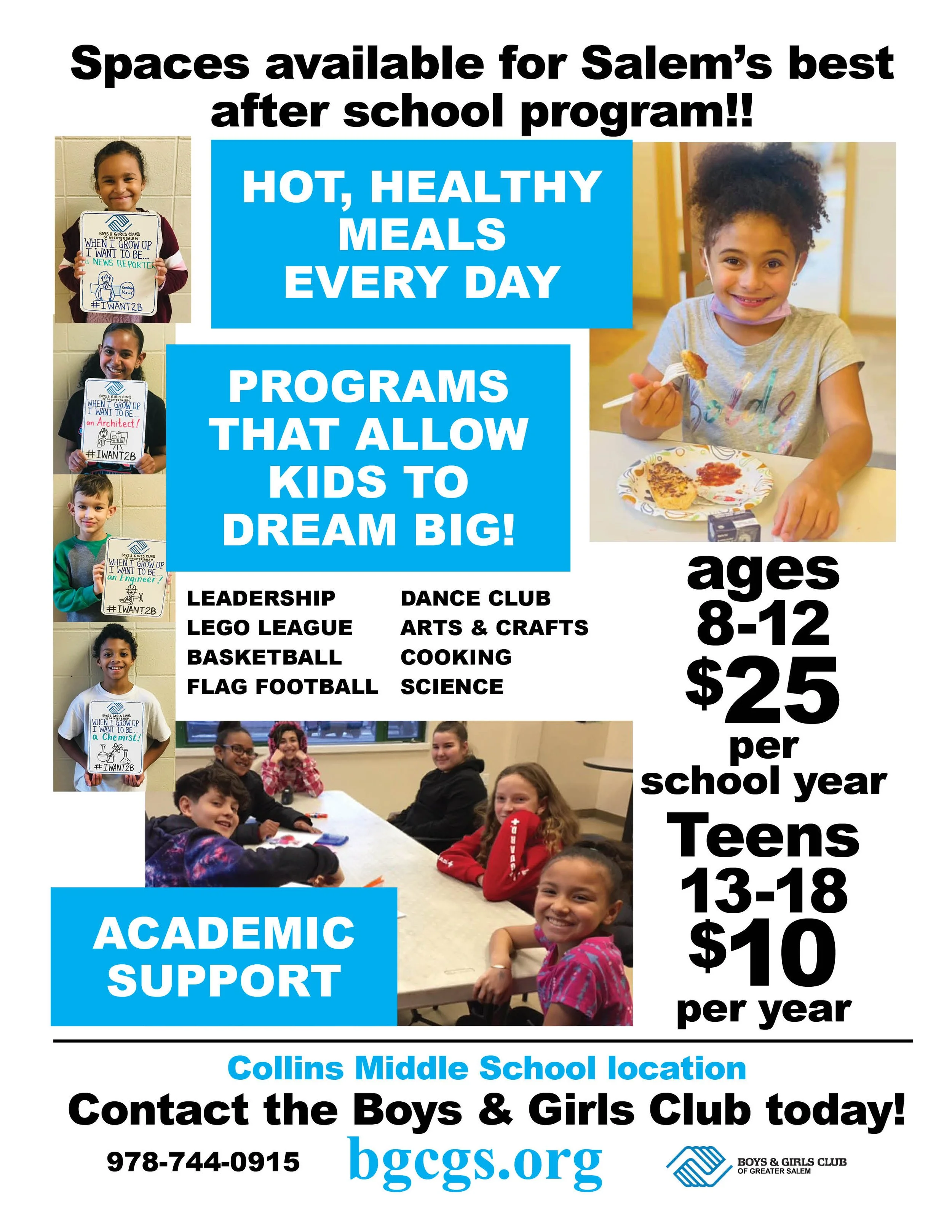 Programs — Boys & Girls Club of Greater Salem, MA