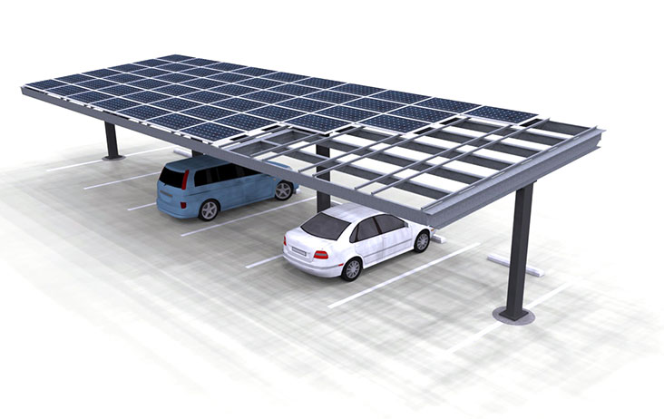 Solar Carports — Carport Structures Corp.