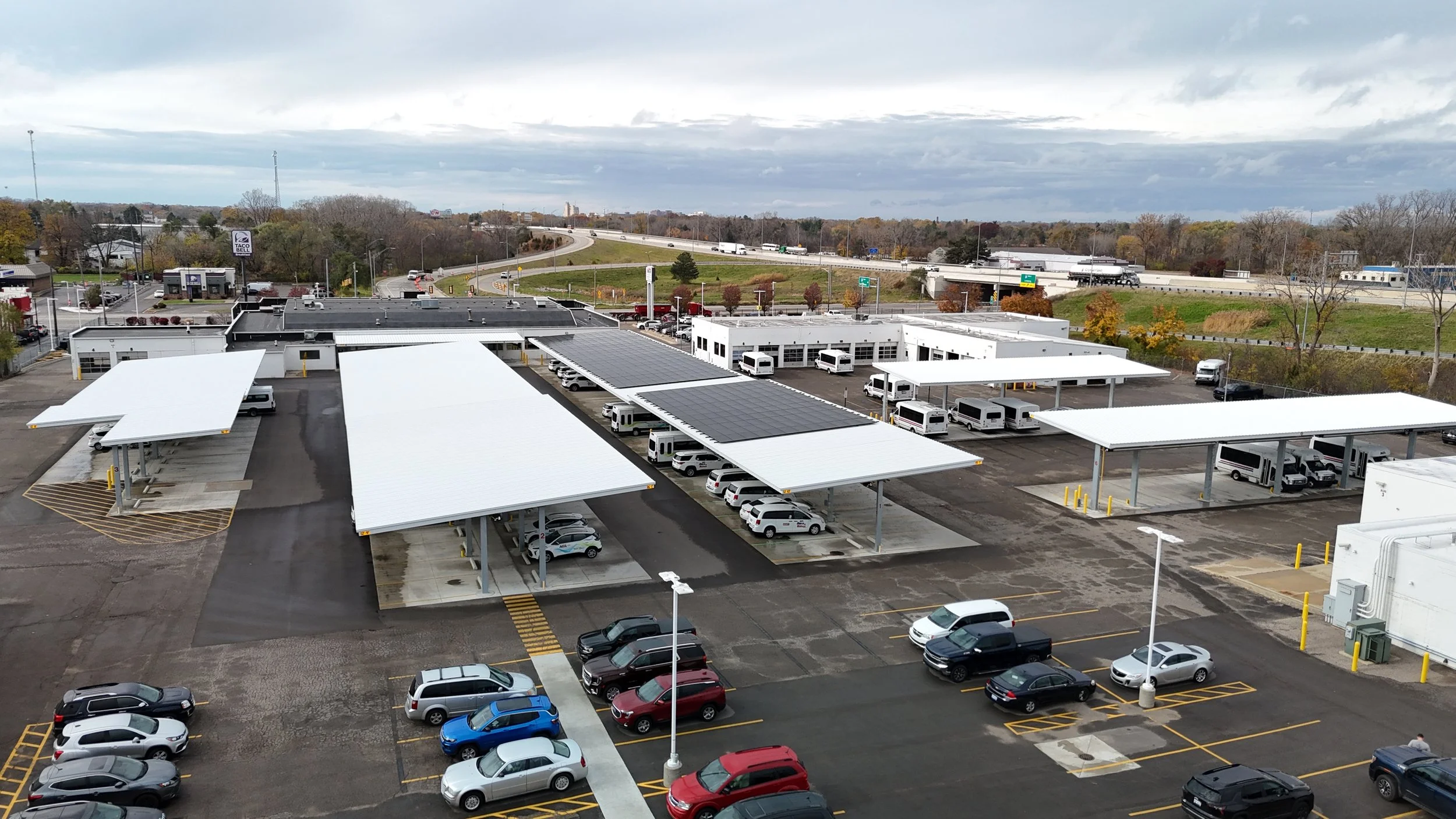 MTA Tech Center Flint — Carport Structures Corp.