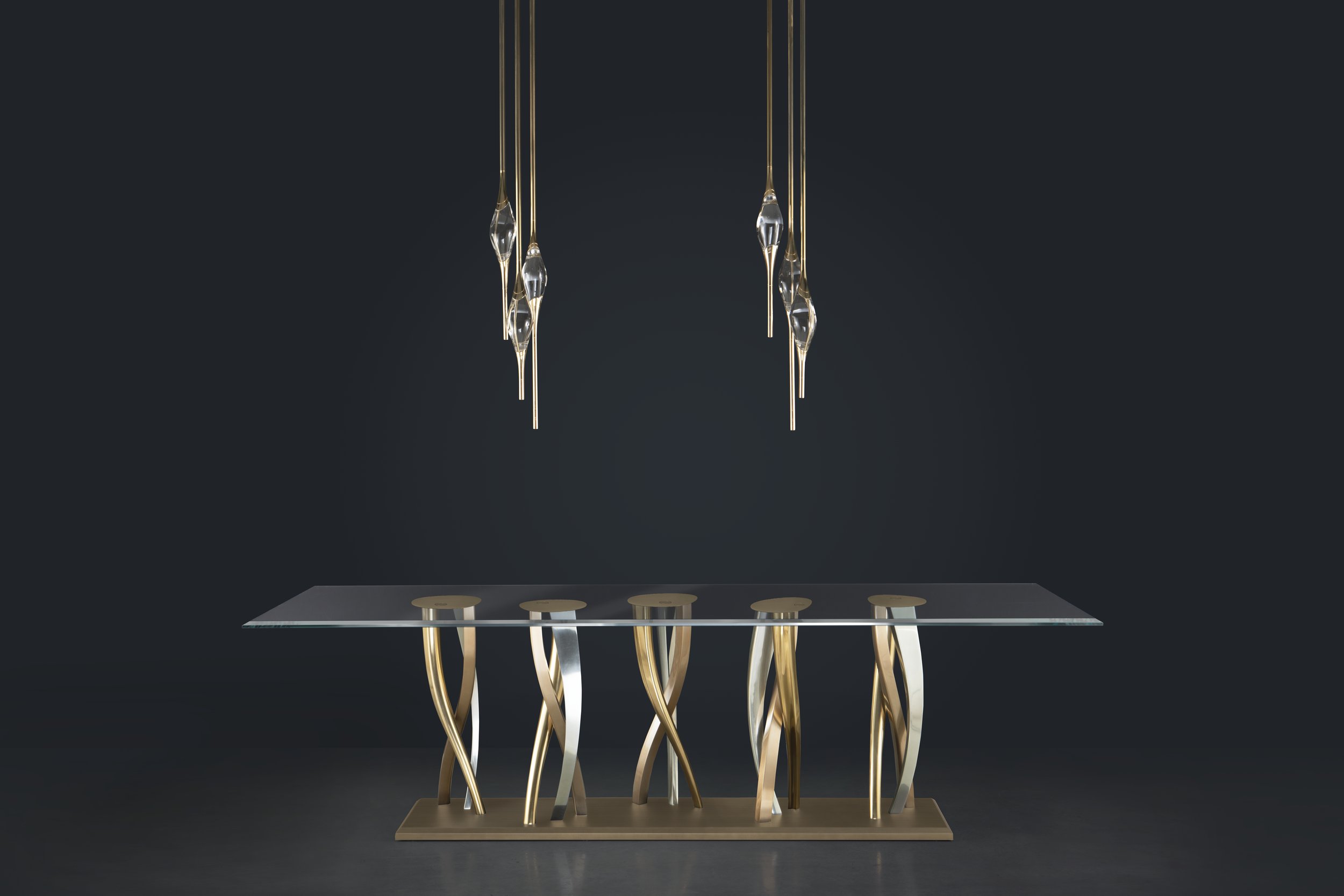 Il Pezzo 8 Glass Table — Il Pezzo Mancante