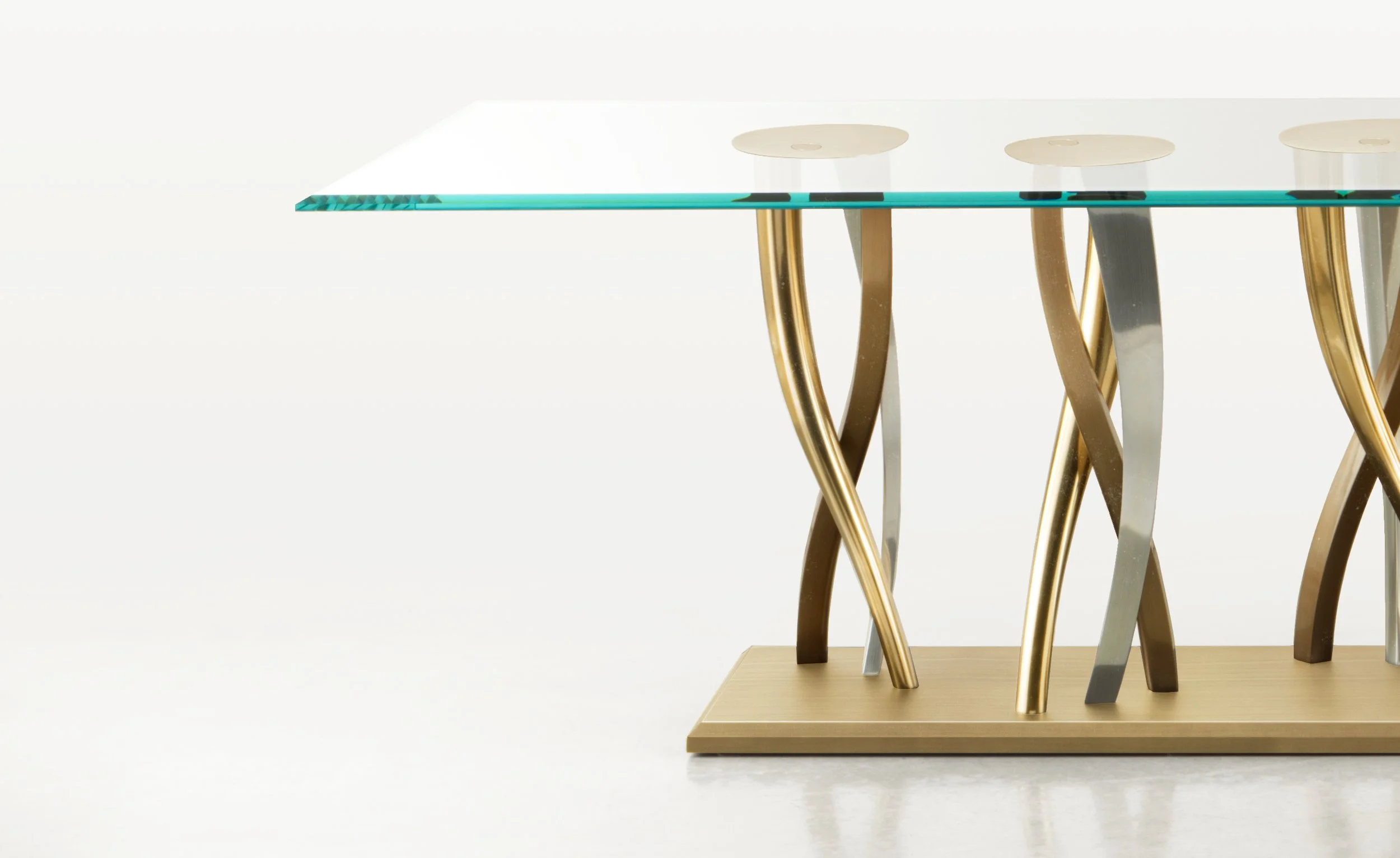 Il Pezzo 8 Glass Table — Il Pezzo Mancante