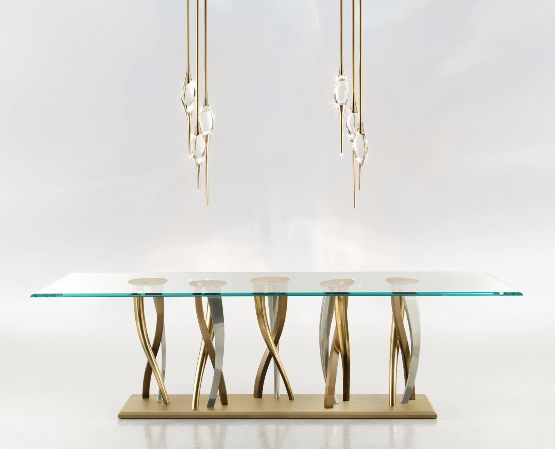 Il Pezzo 8 Glass Table — Il Pezzo Mancante