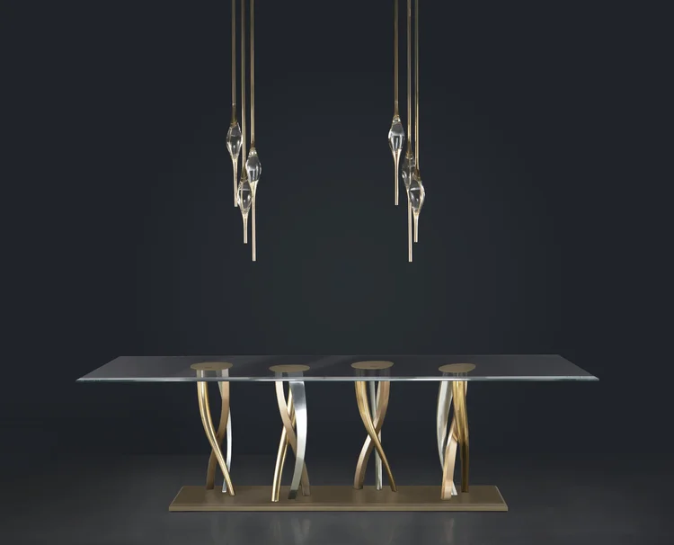 Il Pezzo 8 Glass Table — Il Pezzo Mancante