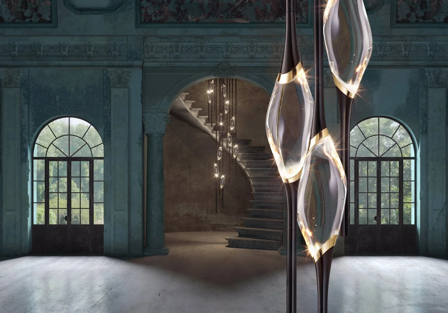 Il Pezzo 12 Round Chandelier — Il Pezzo Mancante