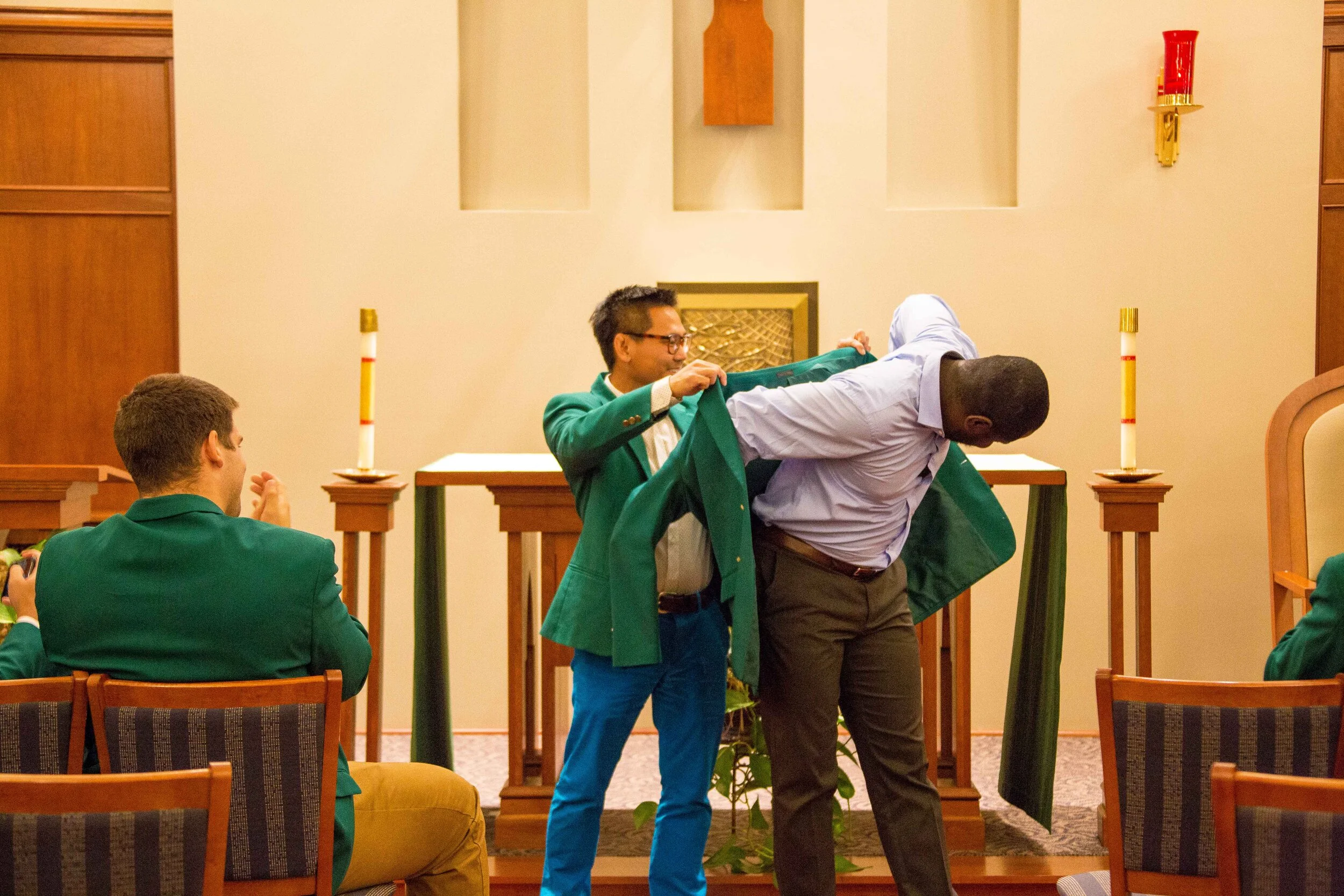 Green Blazers — Duncan Hall