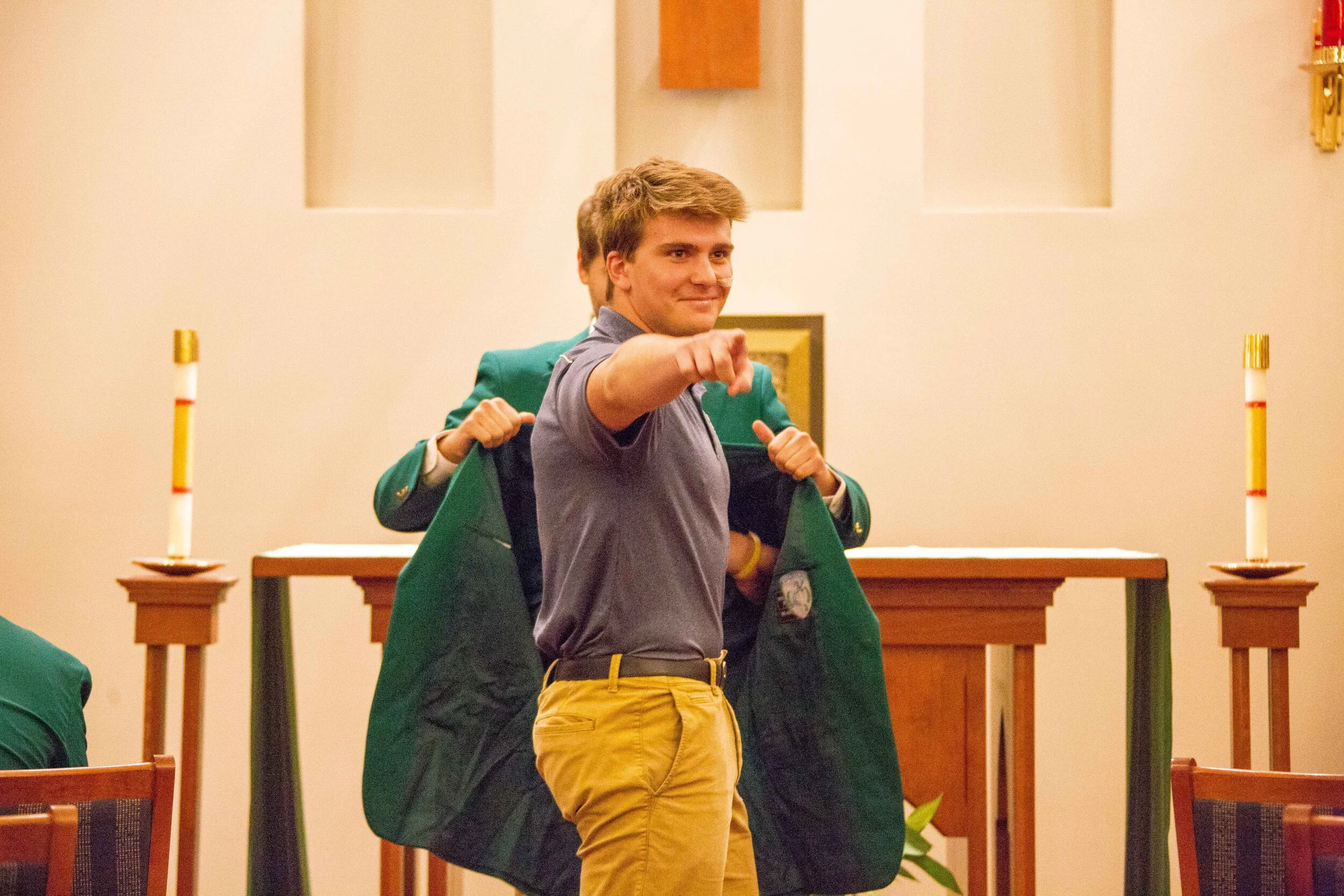 Green Blazers — Duncan Hall